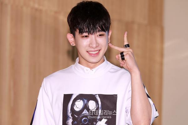 [s포토 ] 몬스타엑스 원호 독특한 브이 한위싱동타이 스타데일리뉴스