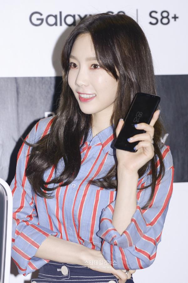 [S포토+] 소녀시대 태연, '모델의 정석' (KT 갤럭시 S8) - 스타데일리뉴스
