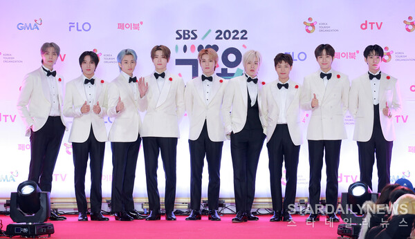 [S포토] NCT 127, '오우' (2022 SBS 가요대전) - 스타데일리뉴스