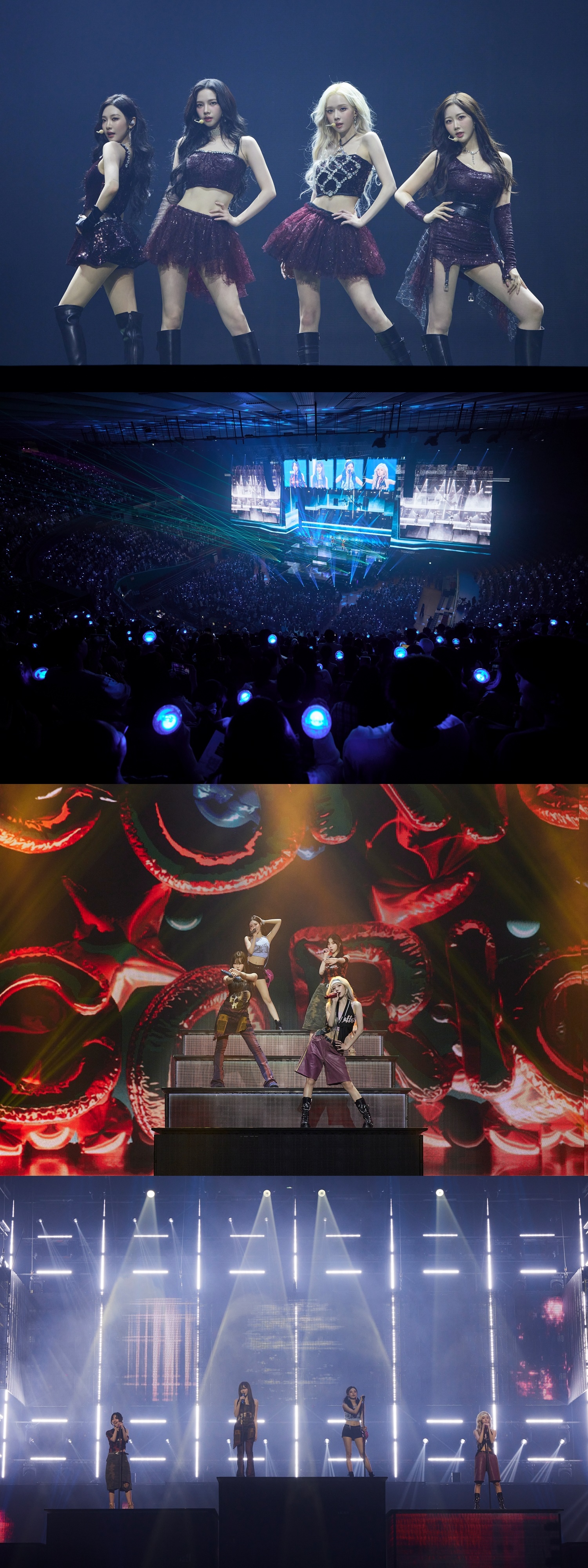 에스파, 두 번째 단독 콘서트 'SYNK : PARALLEL LINE' 성료 :: 스타데일리뉴스