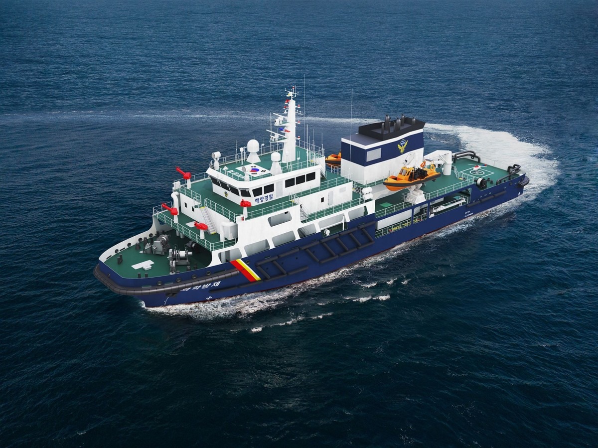 HJ중공업, 국내 최초 1900톤급 화학방제함 건조 계약 체결 - 스타데일리뉴스